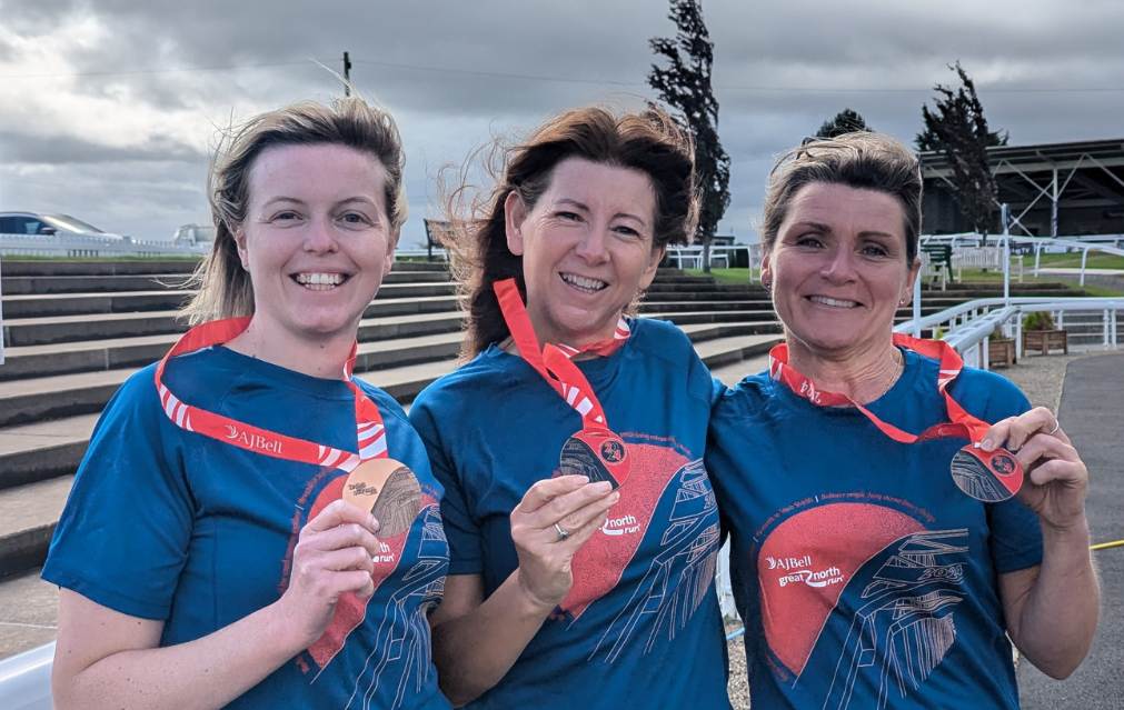 Wetherby Racecourse Team complete Great North Run 2024! - Wetherby ...